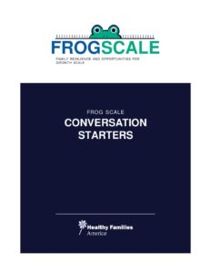 FROG Scale Conversation Starters – First Steps